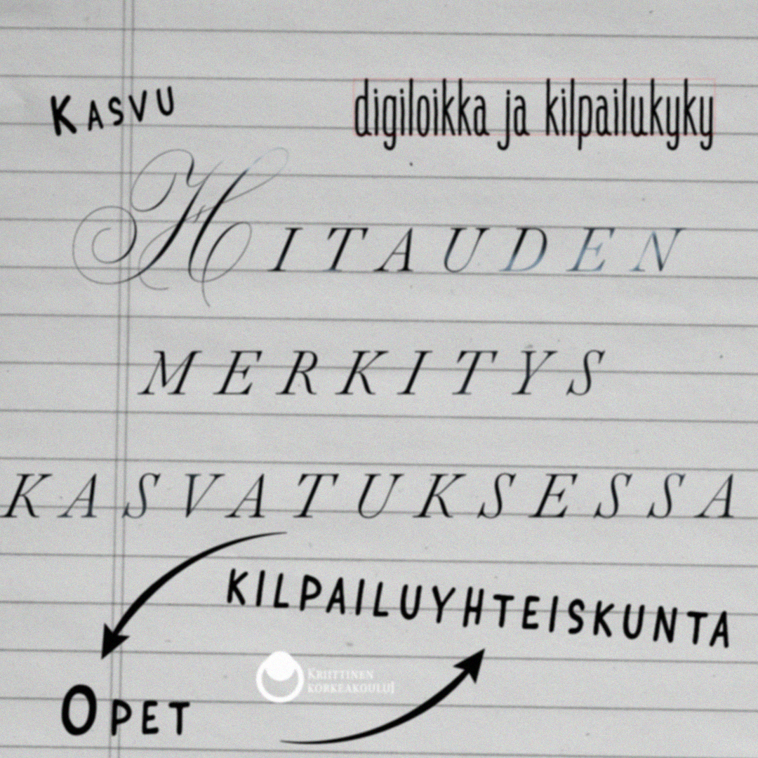 Hitauden merkitys kasvatuksessa - Kriittinen Korkeakoulu, Helsinki